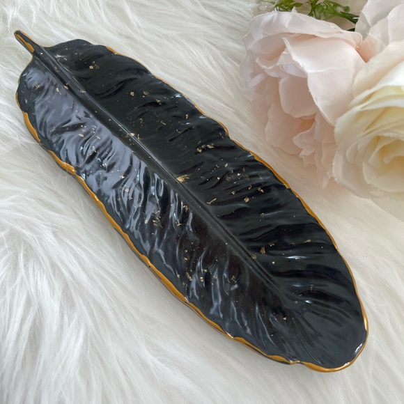Hand Crafted | Accents | Feather Trinket Tray | Poshmark